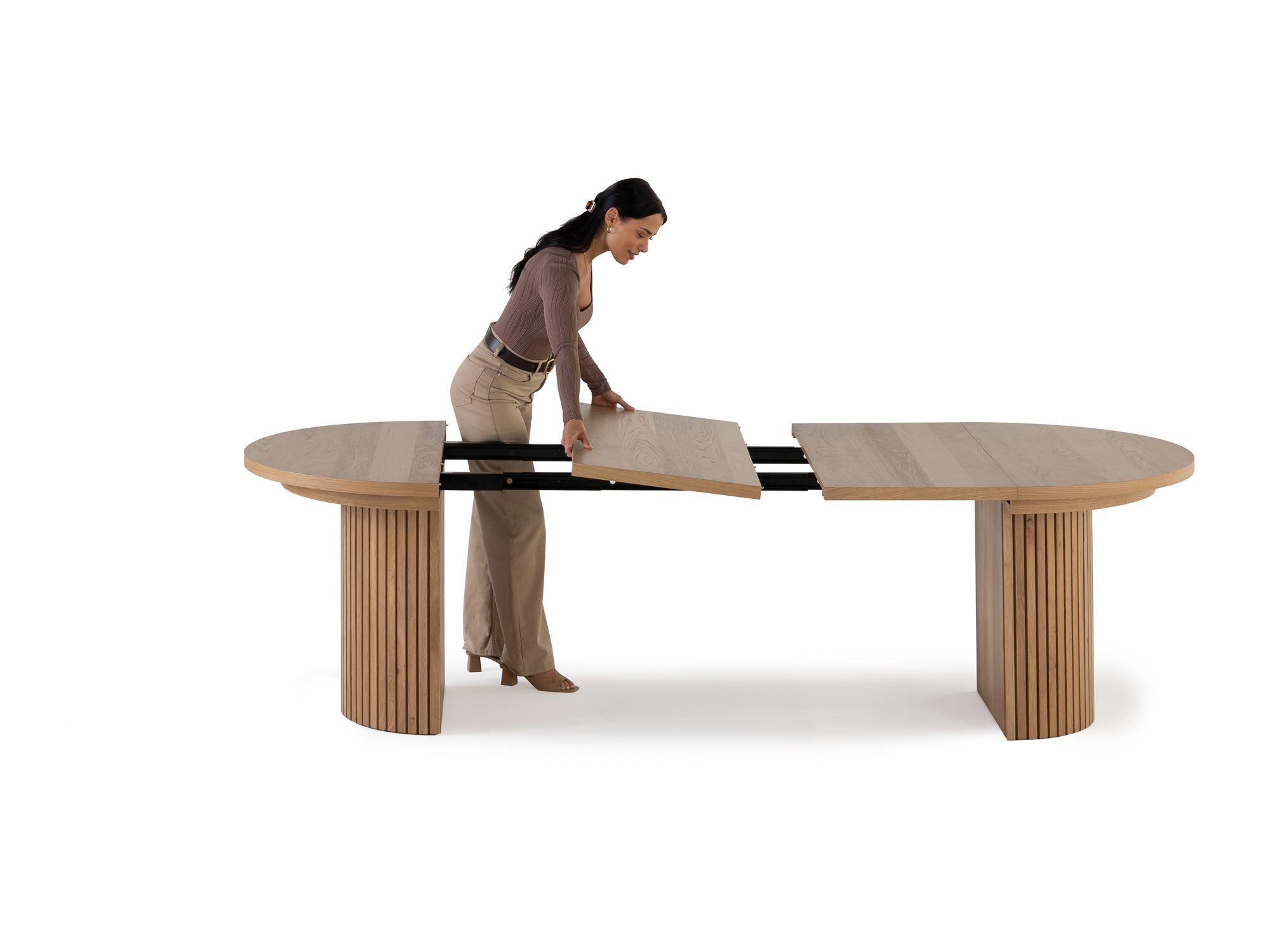 Las instrucciones de ensamblaje de la mesa redonda Transformer™ – Transformer Table - Spanish